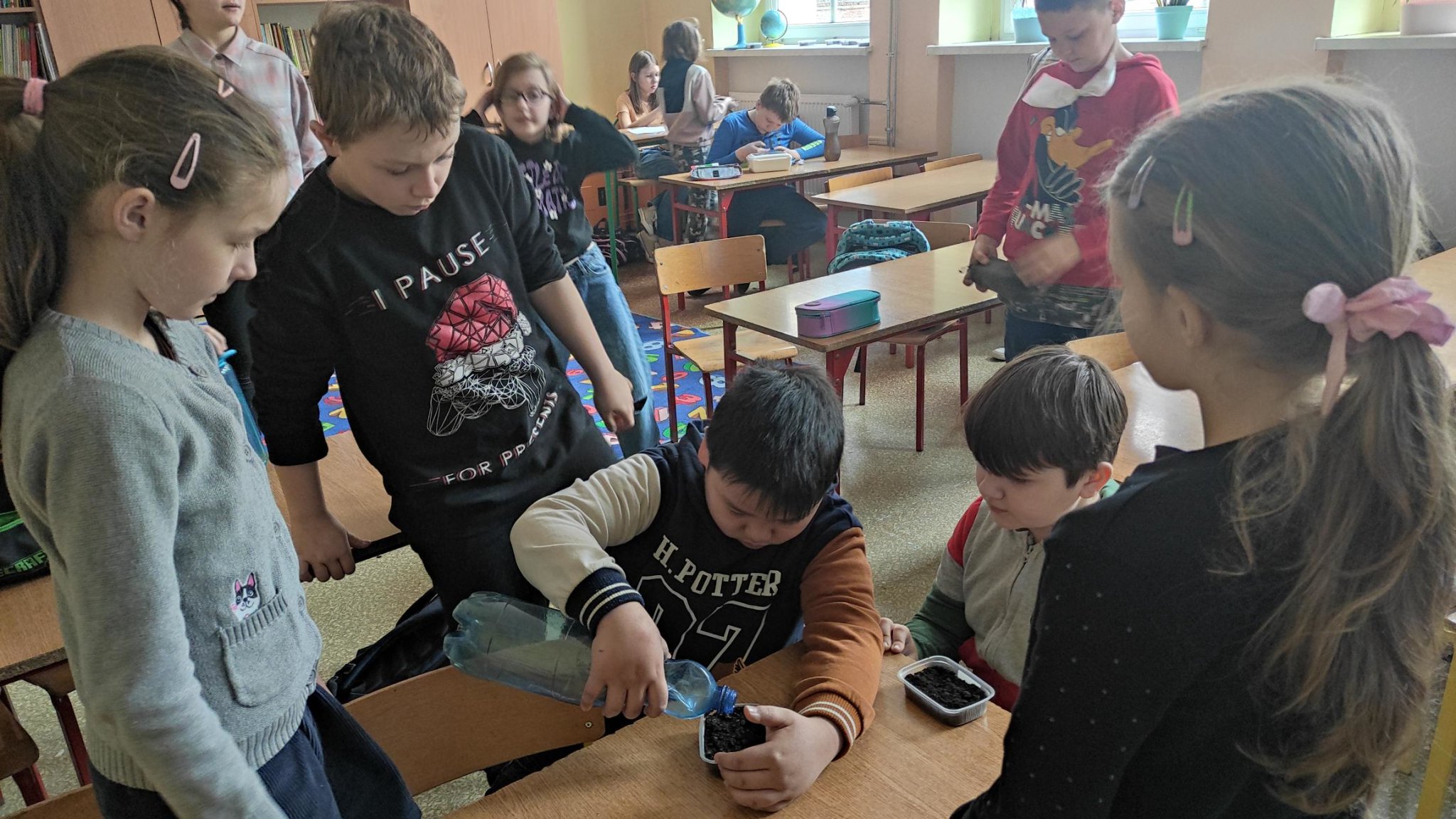 Pierwszy dzień wiosny w klasie 3a – Szkoła Podstawowa nr 101